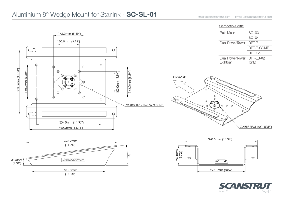 starlink mount SC-SL-01