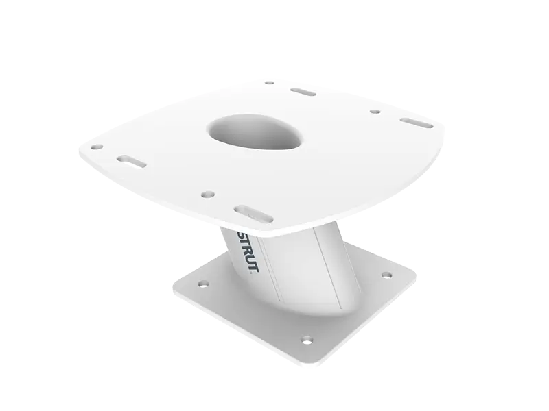 Radar mounts for marine devices for Power Boats