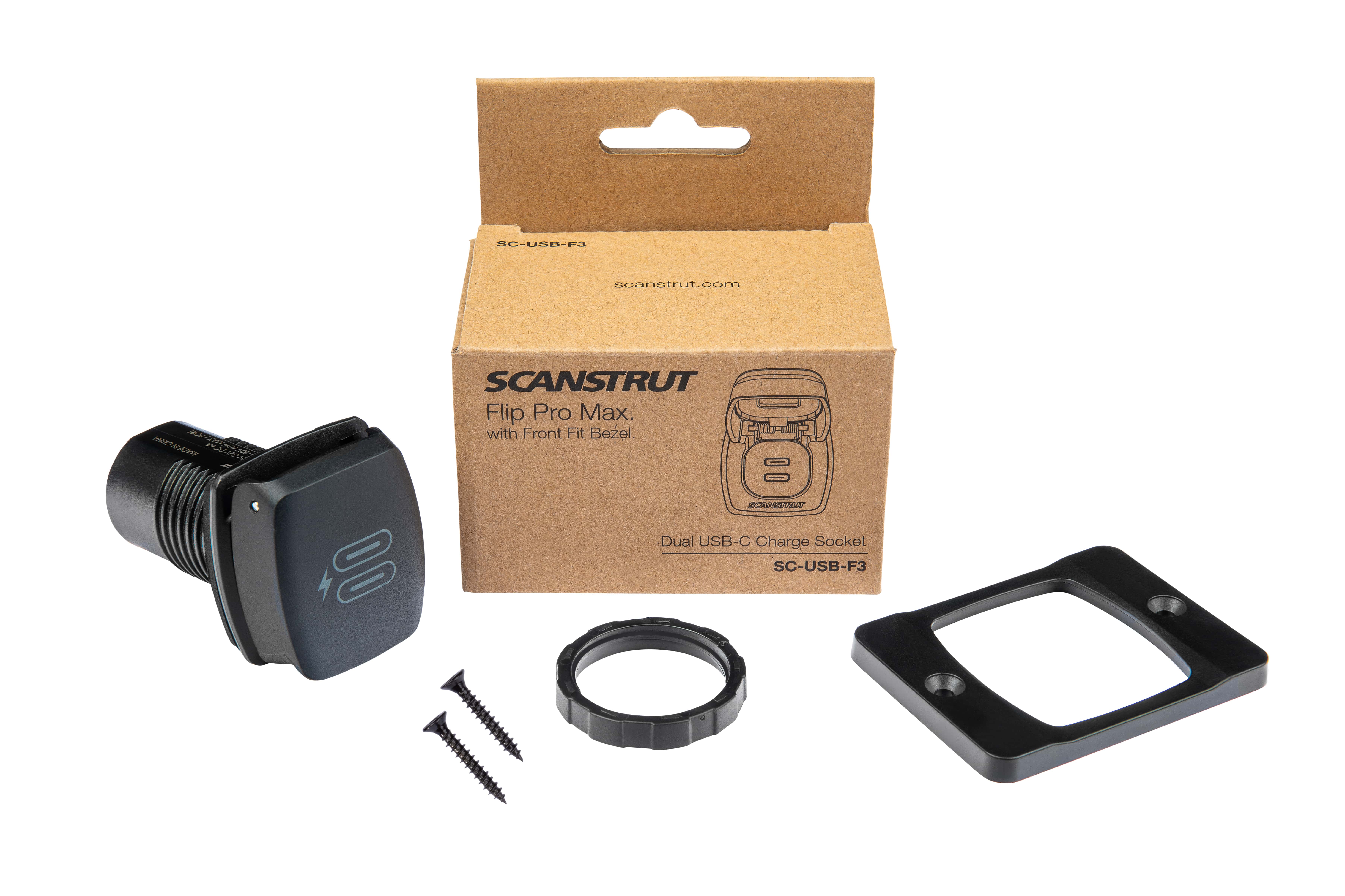 SC-USB-F3 Dual USB Type-C Charger