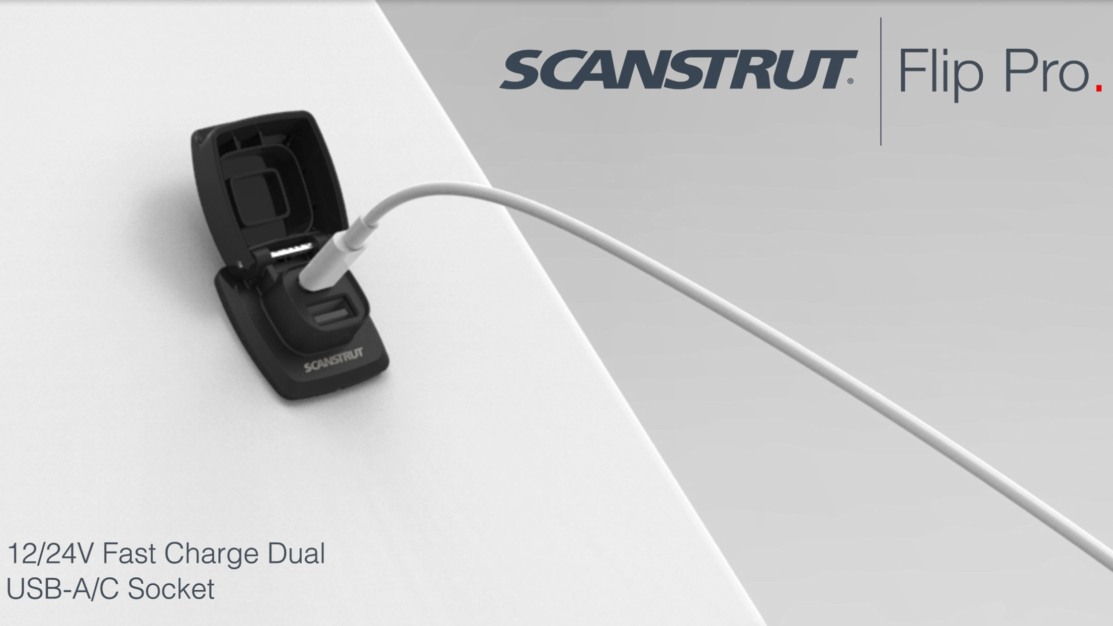 SC-USB-F1 Dual USB Type-A & Type-C Charger