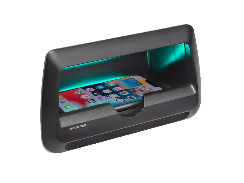COVE SC-CW-10GT Qi-Wireless 3-coil Phone Charging Pocket
